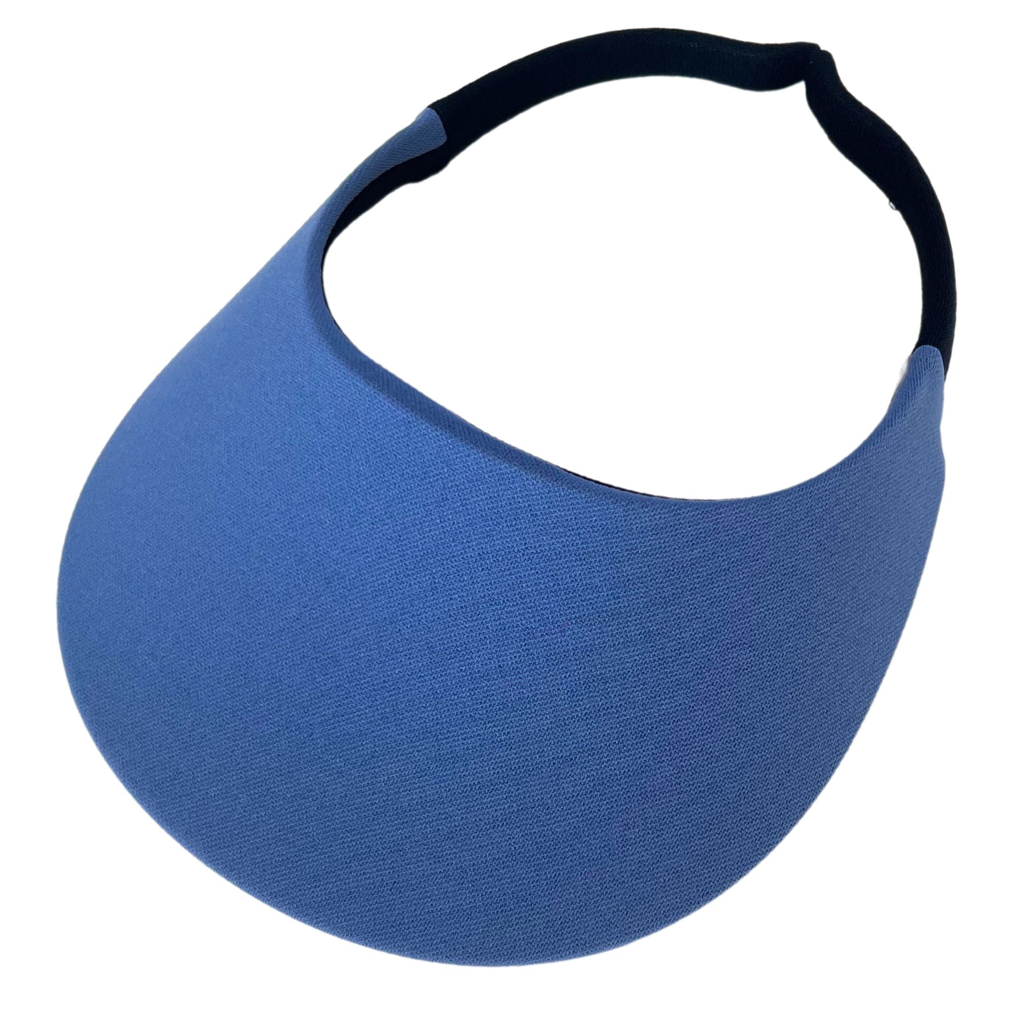 No Headache Women's Round Golf Tennis Visor - French Blue – NO HEADACHE